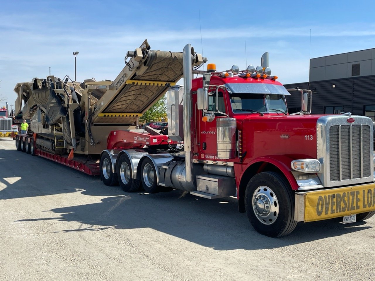 Heavy Equipment Transport from New Jersey to Montana
