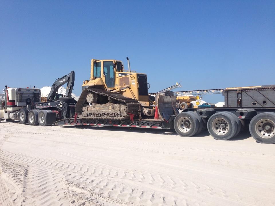 Heavy Equipment Transport from Vermont to Texas