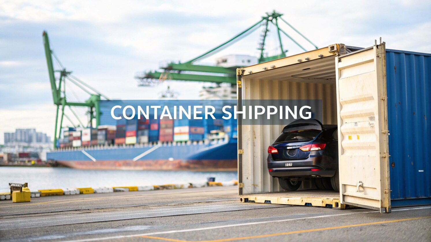 Your Practical Guide to Shipping a Car in a Container